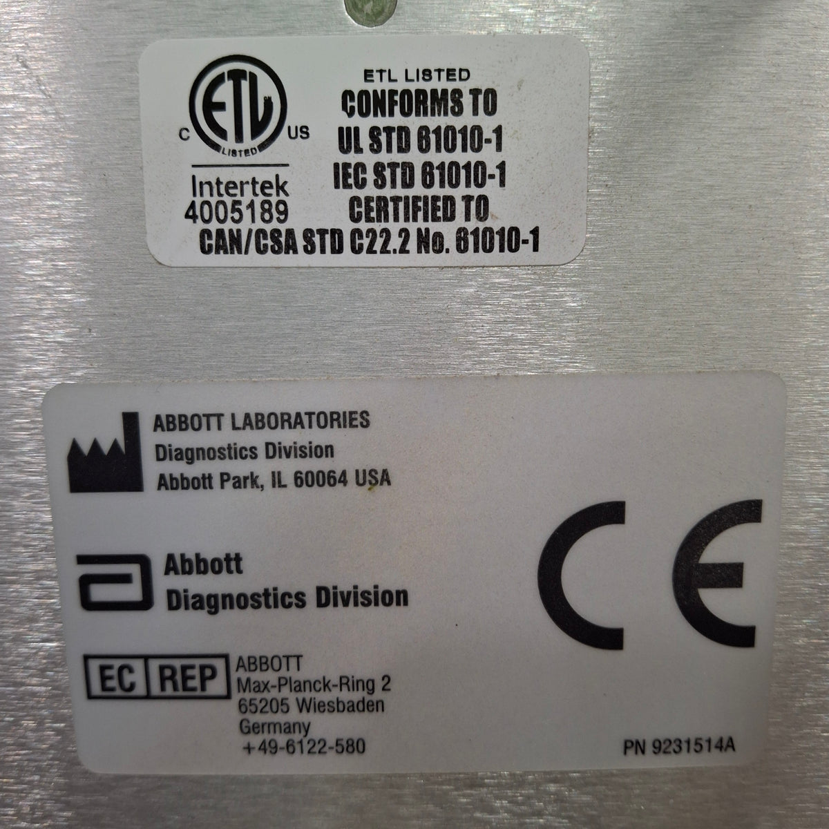 Abbott Cell Dyn Ruby Hematology Analyzer – reagents